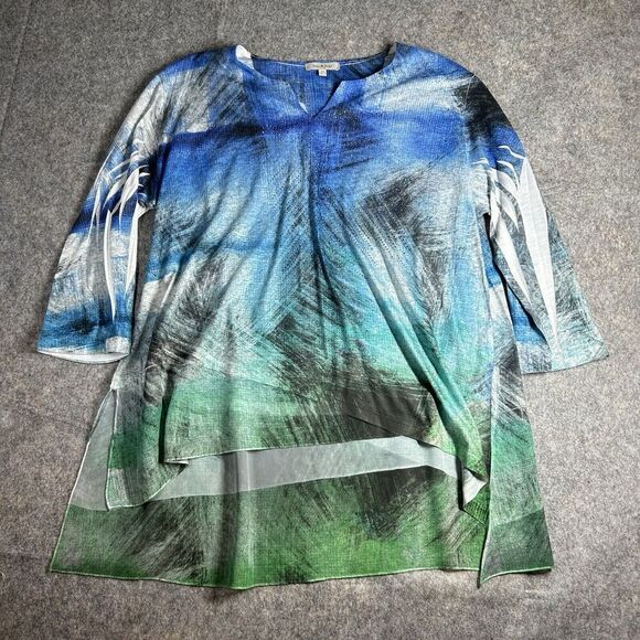 Jess & Jane | Tops | Jess Jane Top Womens Xl Artsy Knit Art To Wear ...